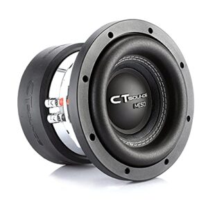 ct sounds meso-6.5-d2 6.5 inch car subwoofer dual 2 ohm, 800 watts max