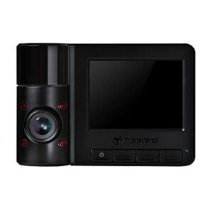 Transcend DrivePro 550 Dual Lens Dash Camera Dashcam TS-DP550B-64G , Black