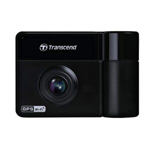 Transcend DrivePro 550 Dual Lens Dash Camera Dashcam TS-DP550B-64G , Black