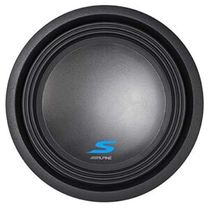 alpine s-w12d2 s-series 12″ dual 2-ohm subwoofer