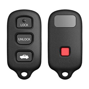 KRSCT Fit for 3-Buttons Keyless Car Entry Smart Replacement Key Fob Toyota Avalon 1998-2004/ Toyota Solara 1998-2004 Key2 (FCC ID: HYQ12BBX)