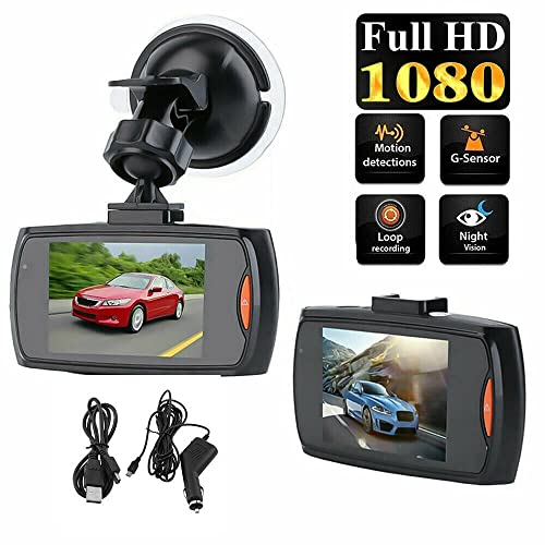 Dash Cam for Cars 1080P,3 inch Dashboard Camera with Night Vision,90°Wide Angle, Parking Monitor,Loop Recording,Motion Detection,G-Sensor