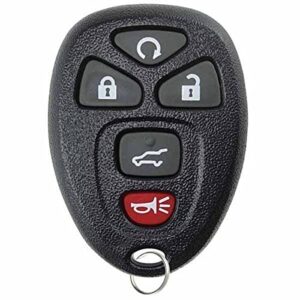 keylessoption remote key fob for gm (15913415, 25839476, ouc60270)