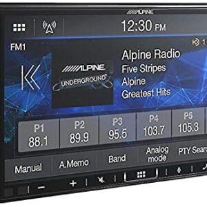 Alpine ILX-407 Digital 7" Shallow-Chassis Multimedia Receiver with PowerStack and Apple Carplay