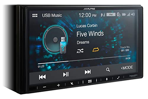 ALPINE iLX-W650 7" Digital Media Bluetooth Car Receiver CarPlay/Android+Camera