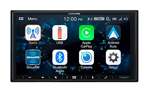 ALPINE iLX-W650 7" Digital Media Bluetooth Car Receiver CarPlay/Android+Camera