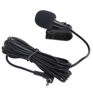 SING F LTD 3.5Mm Car Microphone SUV Stereo External Mic Bluetooth Enabled Stereo GPS DVD Mp5