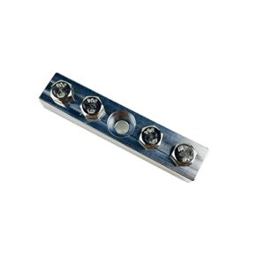 audio 4-point alternator distribution block for 1/0 2/0 ear battery terminal inputs