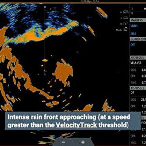 Simrad HALO20+ 36 NM 20-inch Pulse Compression Radar, 60 RPM, with Collision Avoidance and VelocityTrack, Dual Range Doppler Technology Built-in