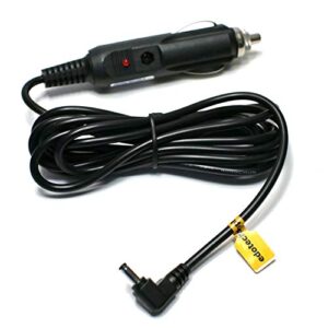 edo tech car adapter cable power cord for cobra rad480i 250 350 450 500g 950 xrs9955 spx6655 spx955 spx5500 esd9275 esd9110 esd7570 rad450 xrs9845 xrs9880 radar laser detector (6.5 ft long)