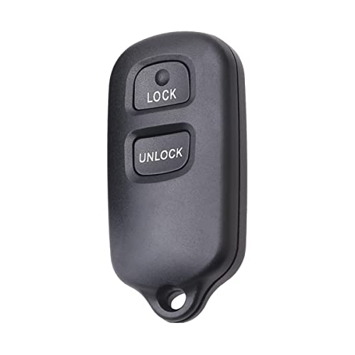 XINXUSONG HYQ12BBX Car Key Fob Keyless Control Entry Remote HYQ12BAN 2 Button Vehicles Replacement Compatible with FJ Cruiser Echo Rav4 Tundra 89742-20200 89742-0C020