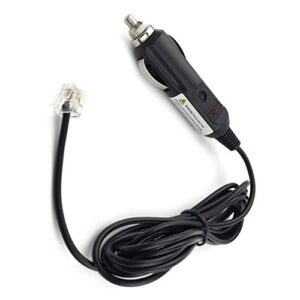 12v car dc adapter fit for valentine one v1 escort solo s2 escort passport 8500x50 radar detector phone plug power cord