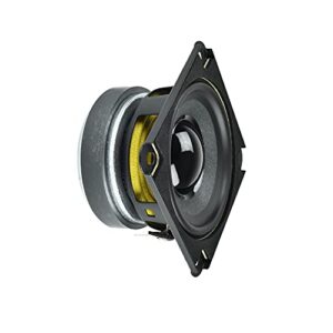 prv audio 3mr50 3 inch midrange speaker, 8 ohm, 100 watts peak, 50 watts program power pro loudspeaker for portable pa system and tower speakers (single)