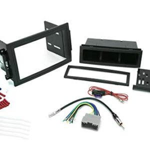 SCOSCHE Install Centric ICCR5BN Complete Basic Installation Solution for Installing an Aftermarket Stereo Compatible with Select 2004-09 Chrysler, Dodge & Jeep Vehicles with Navigation