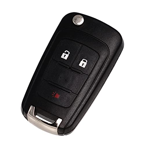 Remote Key Fob Replacement Fits for GMC Terrain 2010-2020 2021 Chevy Equinox 2010-2019 Sonic 2012-2017 Spark 2016-2017 Trax 2015-2018 Buick Encore 2014-2018 Keyless Entry Remote OHT01060512 3-btn