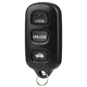 key fob fits 2002-2006 toyota camry / 2002-2003 toyota solara keyless entry remote (gq43vt14t)