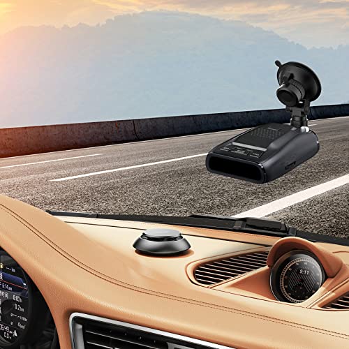 Radar Detector Mount,Car Radar Mounting Bracket Suction Cup Holder,Windshield & Dashboard Radar Detector Suction Mount,for Cobra Escort Valentine One Beltronics Radar Detector,Easy to Install