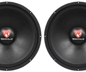 Rockville (2) New RVP15W8 2000 Watt 15" Pro Subwoofers 8 Ohm Raw Sub Woofers