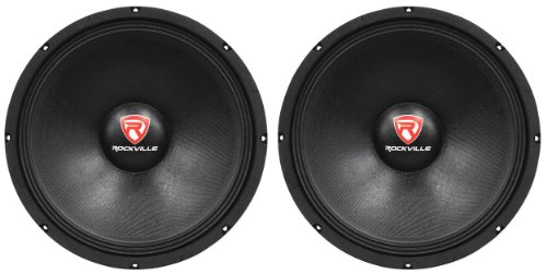 Rockville (2) New RVP15W8 2000 Watt 15" Pro Subwoofers 8 Ohm Raw Sub Woofers