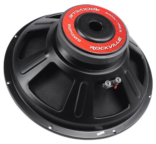 Rockville (2) New RVP15W8 2000 Watt 15" Pro Subwoofers 8 Ohm Raw Sub Woofers