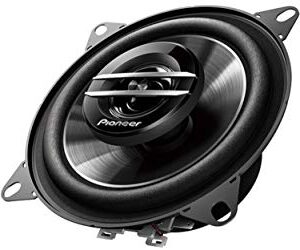 PIONEER TS-G1020S 420 Watts Max Power 4" 2-Way G-Series Coaxial Full Range Car Audio Stereo Speakers with ALPHASONIK Earbuds