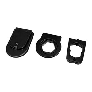 Master Tailgaters Rear View Mirror Three Metal Bracket Adapters for Volkswagen, Audi, Dodge, Ford, Honda