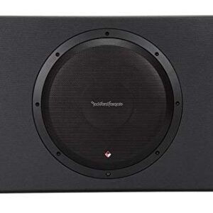 Rockford Fosgate P300-12 12" 300W Sealed Powered Subwoofer Sub Enclosure+Amp Kit