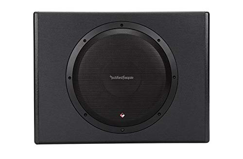 Rockford Fosgate P300-12 12" 300W Sealed Powered Subwoofer Sub Enclosure+Amp Kit