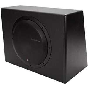 Rockford Fosgate P300-12 12" 300W Sealed Powered Subwoofer Sub Enclosure+Amp Kit