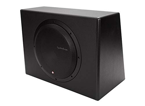 Rockford Fosgate P300-12 12" 300W Sealed Powered Subwoofer Sub Enclosure+Amp Kit