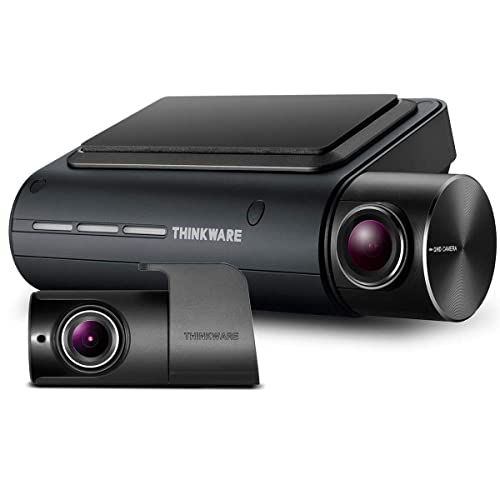 THINKWARE Q800PRO Dual Dash Cam Front and Rear Camera for Cars, 1440P, Dashboard Camera Recorder with G-Sensor, Car Camera w/Sony Sensor, Parking Mode, WiFi, GPS, Night Vision, Loop Recording, 32GB