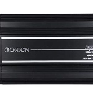 Orion XTR2500.1DZ Monoblock Class D High Performance Amplifier with Remote Subwoofer Level Control, 2500W RMS