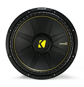 kicker cwcs154 compc 15″ subwoofer single voice coil 4-ohm