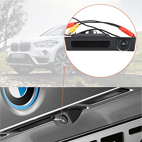 ZONFANT HD 1280x720p Rear View Camera,Trunk Handle Rear View Reverse Backup Camera Compatible with BMW F Series 3/4/5 X3 X4 F30 F32 F10 F11 F25