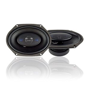 blaupunkt 6 x 8-inch 300w 4-way coaxial car audio speaker, set of 2