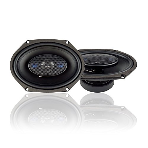 Blaupunkt 6 x 8-Inch 300W 4-Way Coaxial Car Audio Speaker, Set of 2