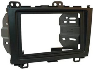 scosche ha1559b compatible with 2007-11 honda crv iso double din & din+pocket dash kit black