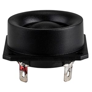 dayton audio nd20fb-4 rear-mount 3/4″ soft dome neodymium tweeter