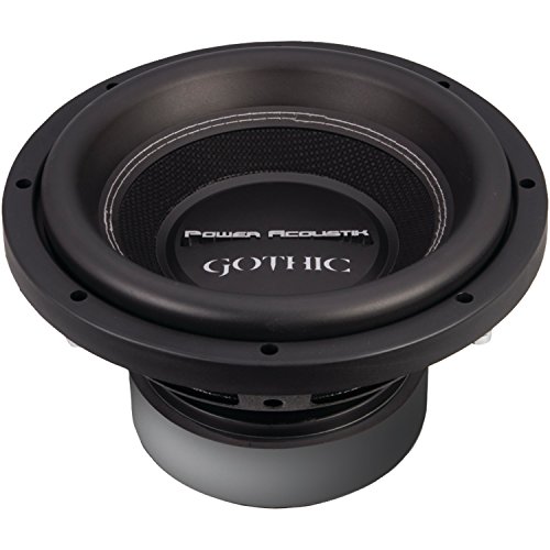 Power Acoustik GW3-10 Gothic Series 2Ω Dual Voice-Coil Subwoofer (10", 2,200 Watts)