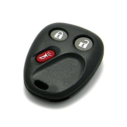 OEM Electronic 3-Button Key Fob Remote Compatible with Cadillac Chevrolet GMC Hummer Pontiac Saturn (FCC ID: LHJ011, P/N: 21997127)