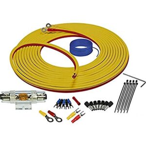 stinger sea4287 marine complete amplifier installation kit 7-meters of 8 gauge power + ground