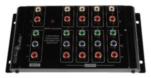 1×4 component video distribution amplifier / splitter