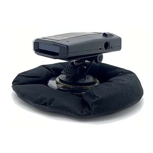 Car Dashboard Platform Beanbag & Suction Cup Mount for Radar Detector Escort Passport 9500 Max 360c Redline EX iX Uniden R7 R8 R9 DFR7 RAD Radenso XP SP DS1 Whistler Cobra ESD XRS SPX Valentine One