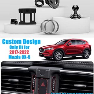 VE VE POWER Car Phone Holder, Air Vent Phone Holder, Car Mount for Mazda CX5 2017-2023, Magsafe Magnetic Navigation Stand Fit for iPhone 14 13 12 Pro Max Plus Mini, MagSafe Case, All Phones