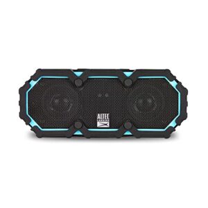 altec lansing lifejacket 2 – waterproof bluetooth speaker, floating portable speaker for travel & outdoor use, deep bass & loud sound, 30 hour playtime