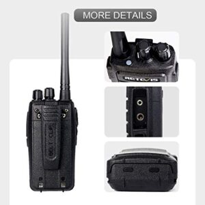 Retevis RT21 Walkie Talkies 20 Pack,Two Way Radio Long Range Rechargeable,Rugged 2 Way Radios,Stable Strong Signal,for Business Education Manufacturing