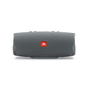 jbl charge 4 portable waterproof wireless bluetooth speaker – grey (renewed)