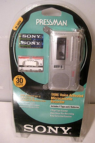 Sony M-560V Microcassette Voice Recorder