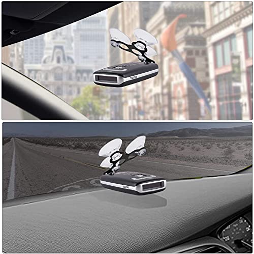 YeeBeny Car Windshield Radar Detector Suction Cup Mount Holder Compatible with Escort Max / Max2 / Max360 Radar, Not for MAX360c Cradle Radar (Bracket & 6 Clear Suction Cups)