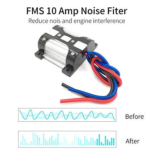 Mr.Ho 10 AMP 12V Car Audio Radio Amplifier Noise Suppressor and Stereo Filter with Ground Loop Isolator